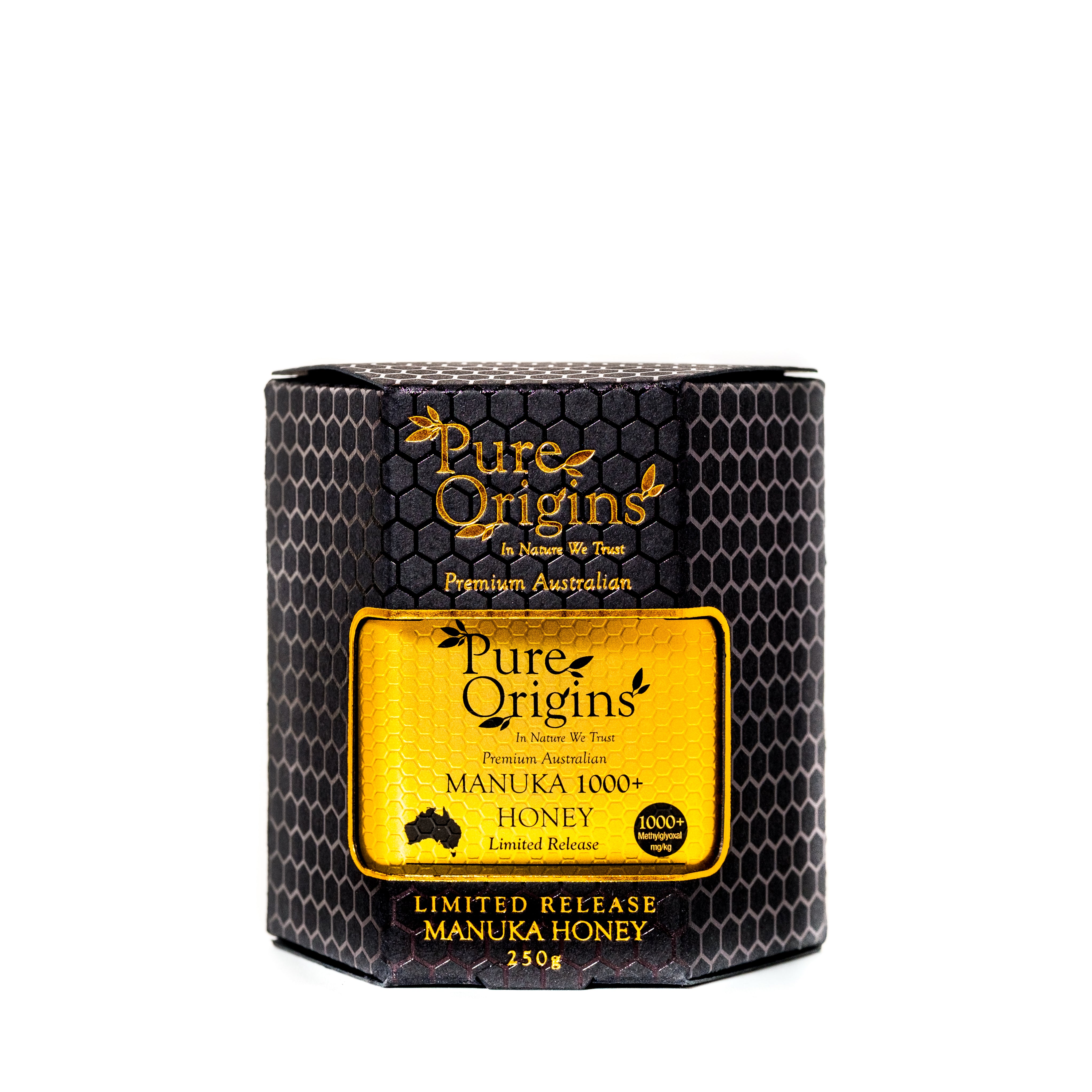Pure Origins 1000+ MGO Manuka Honey 250g – Caffe' Mondo
